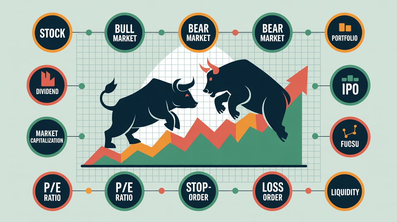 10 Stock Market Terms Every Beginner Must Know | Bull Bear Talks